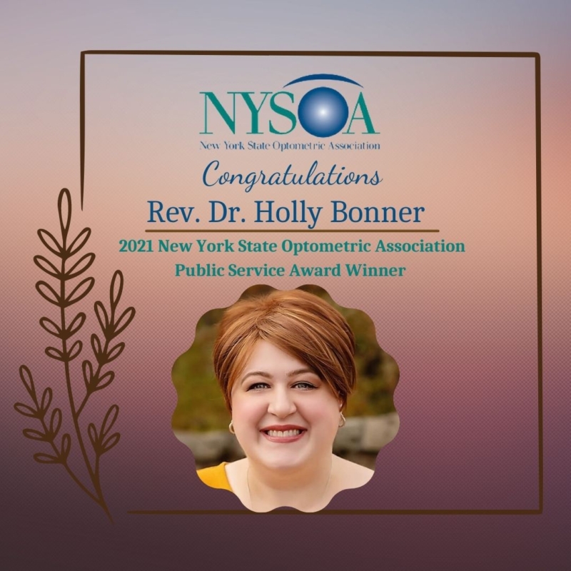 Reverend Dr. Holly Bonner BPS’02, MPA’08 Honored by NYSOA for Public ...