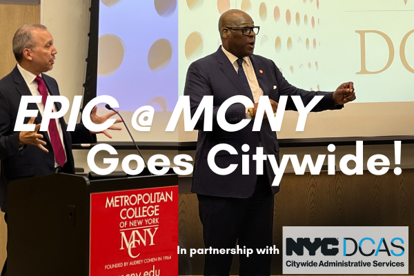 Metropolitan College of New York and DCAS Announce Major Expansion of ...