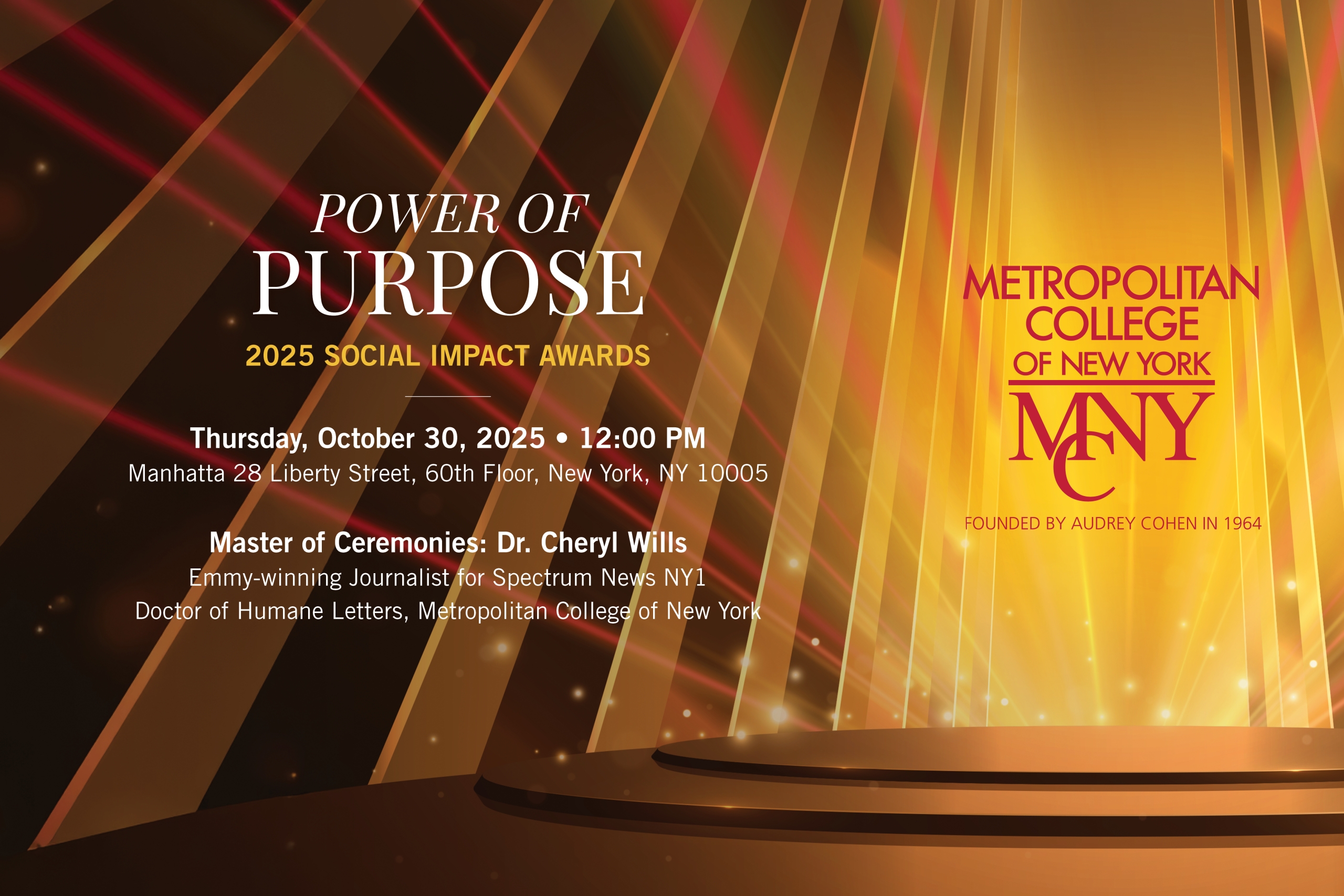 Power of Purpose Luncheon 2025 - MCNY